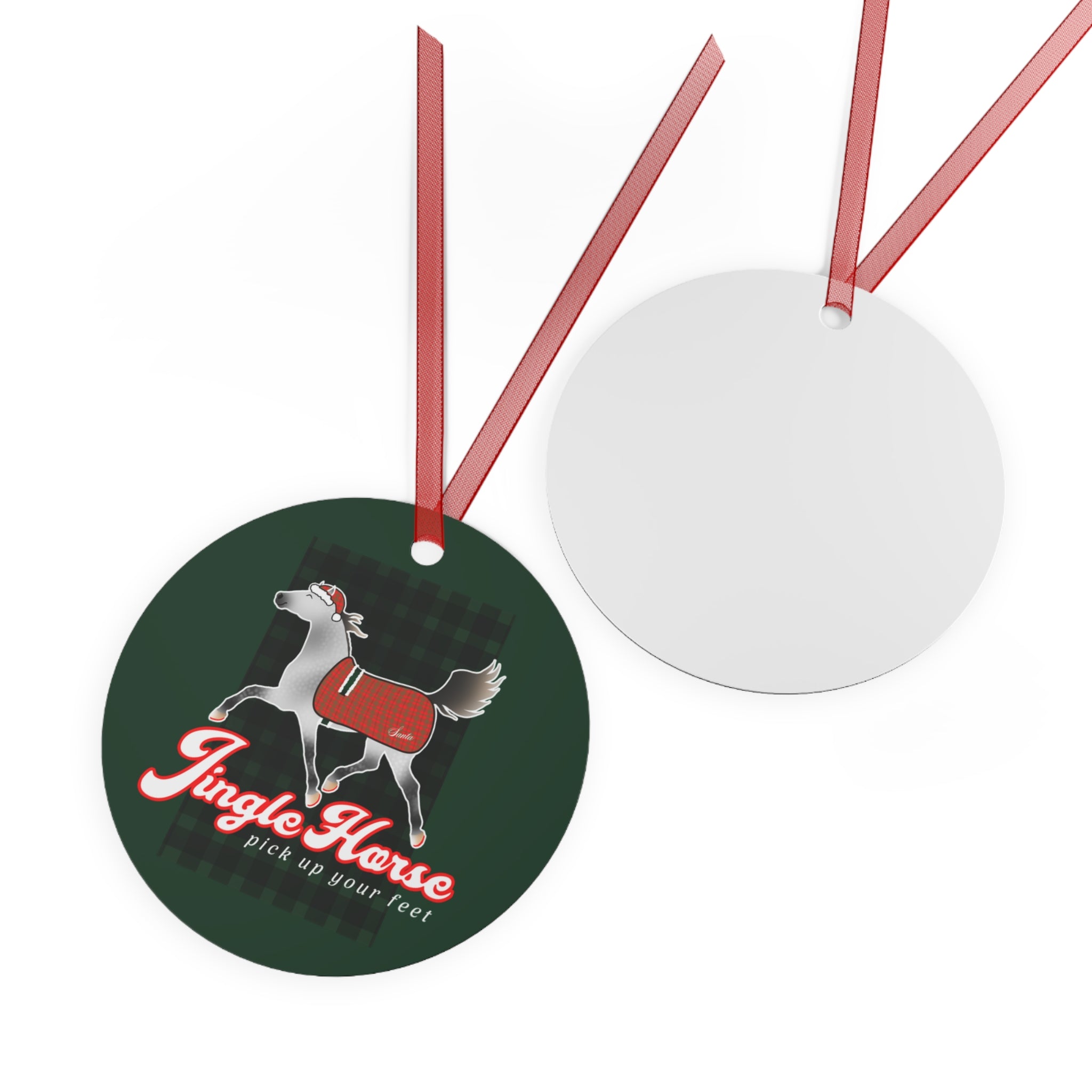 Sport Jingle Horse Metal Ornament – Saddlethreads