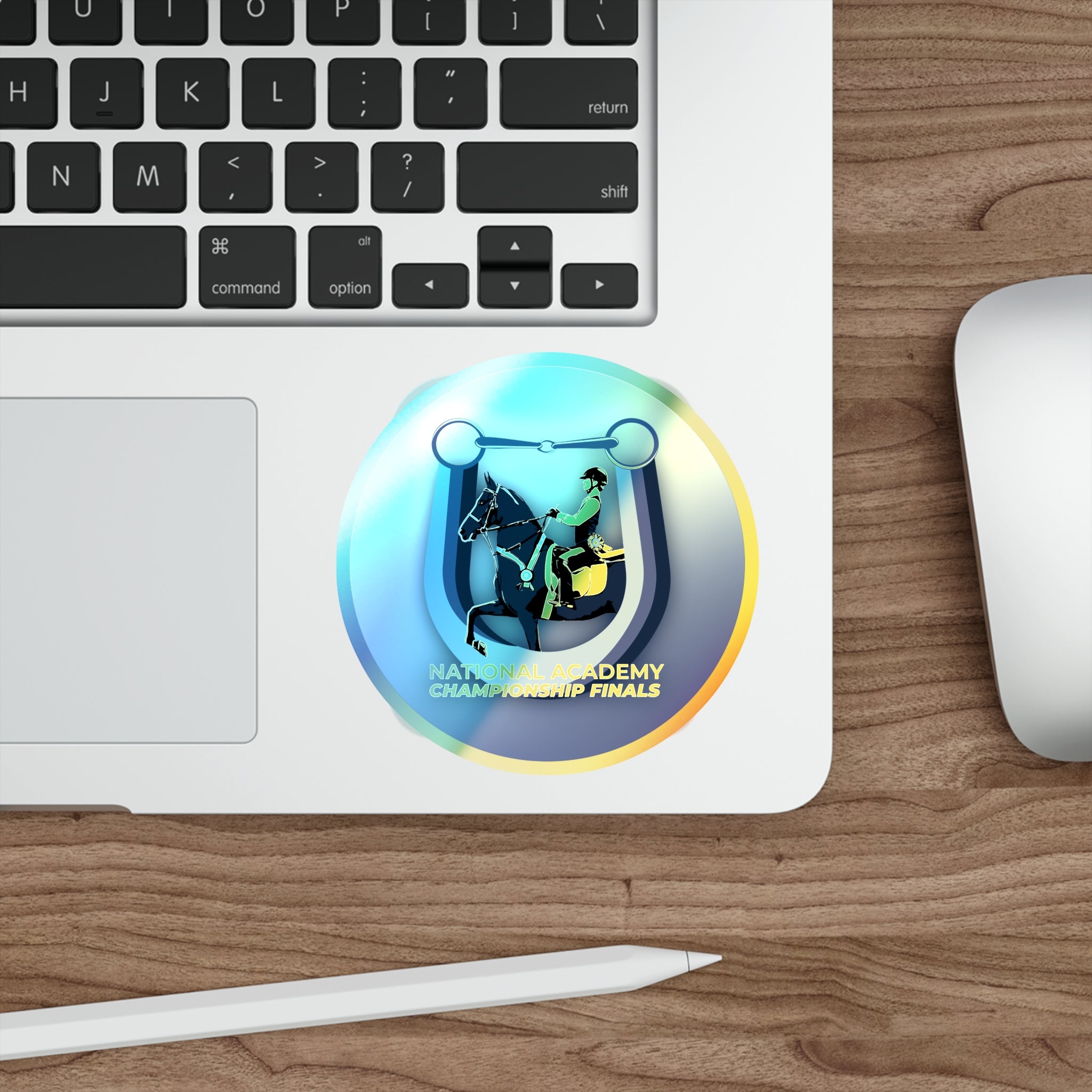 NACF Holographic Sticker 4" – Saddlethreads