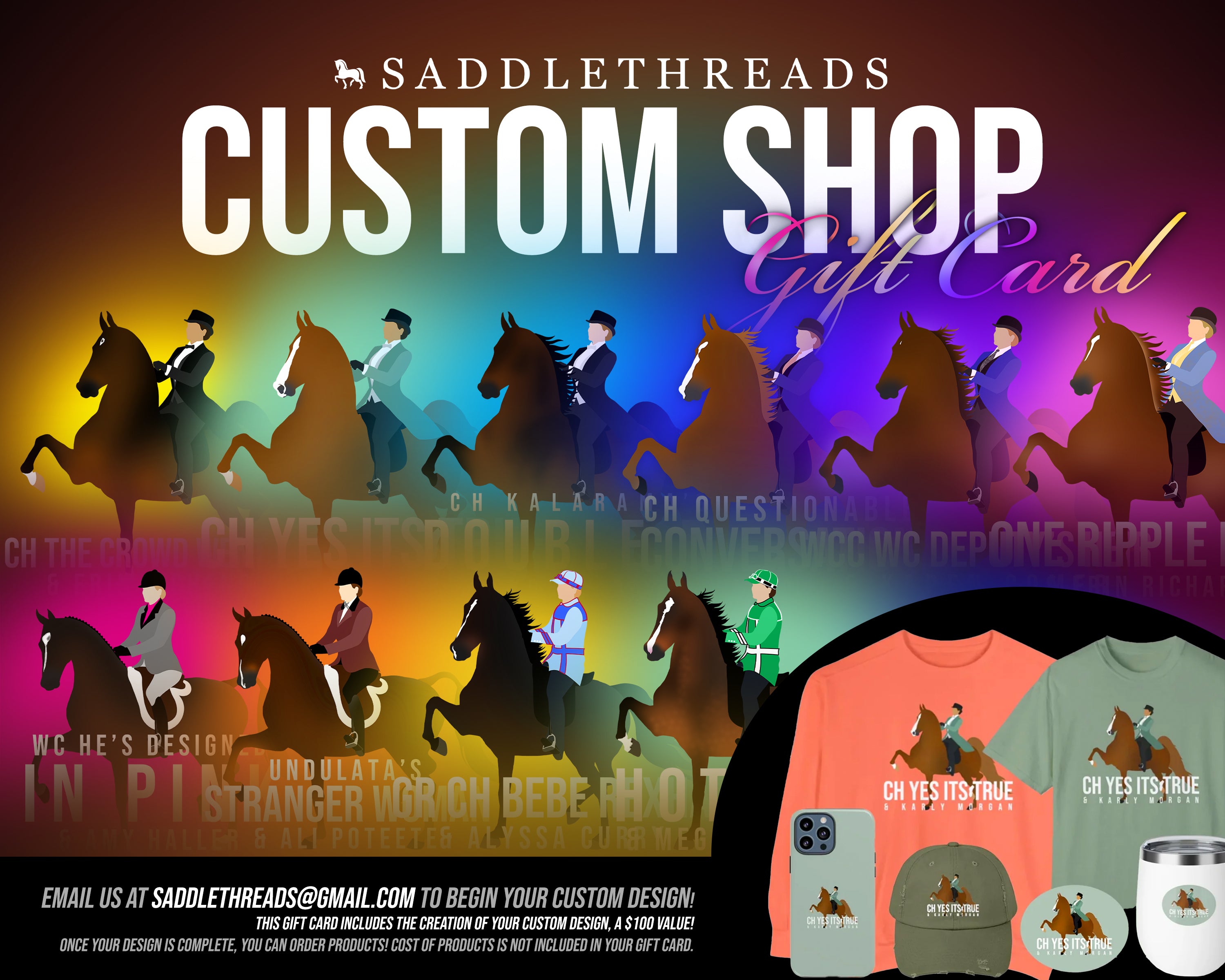 Custom Shop – Saddlethreads