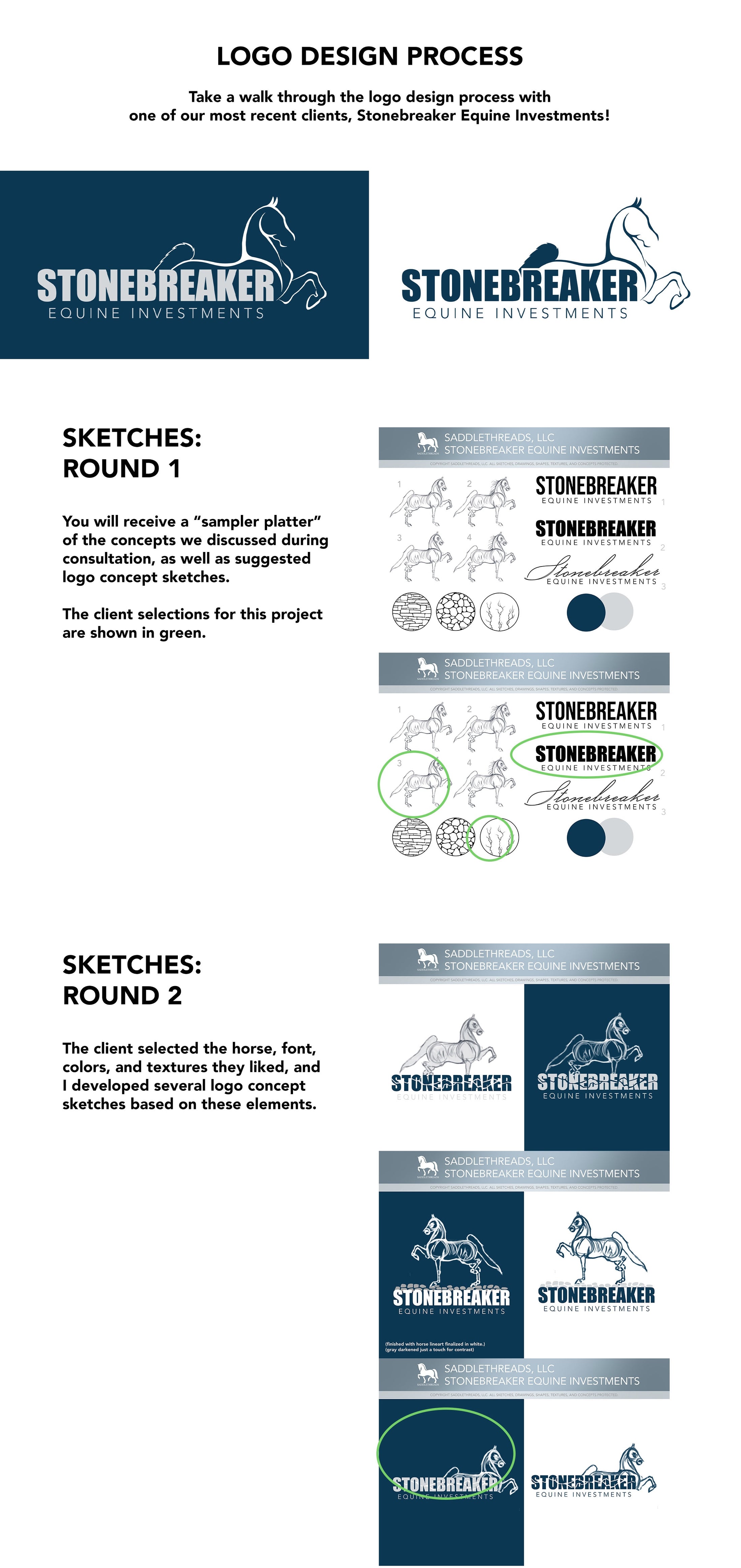 Logo Design – Saddlethreads